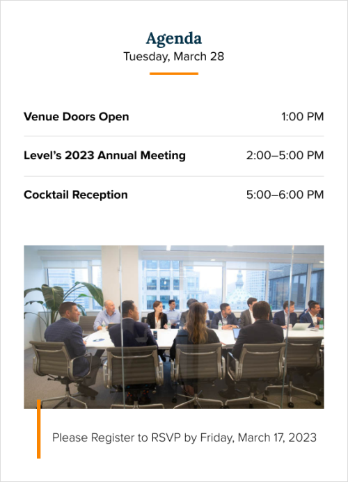 2023 Annual Meeting - Level Equity