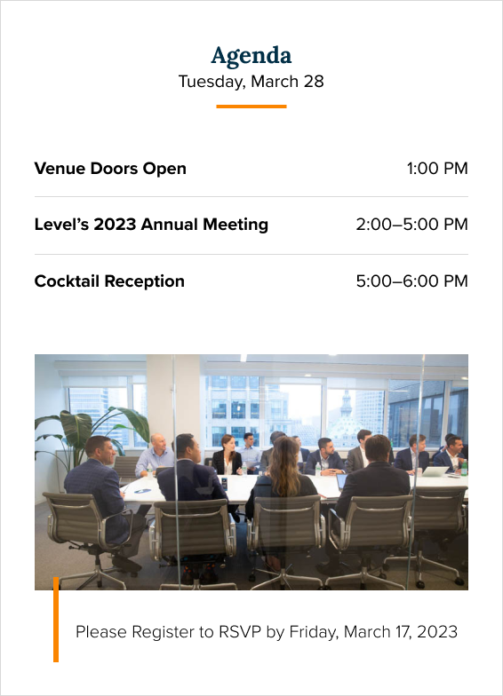 2023 Annual Meeting - Level Equity